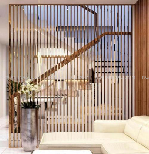 KHUNG VÁCH LAM HỘP INOX VÀNG D040422 | CuK | Công Ty TNHH INOX Ánh Sao