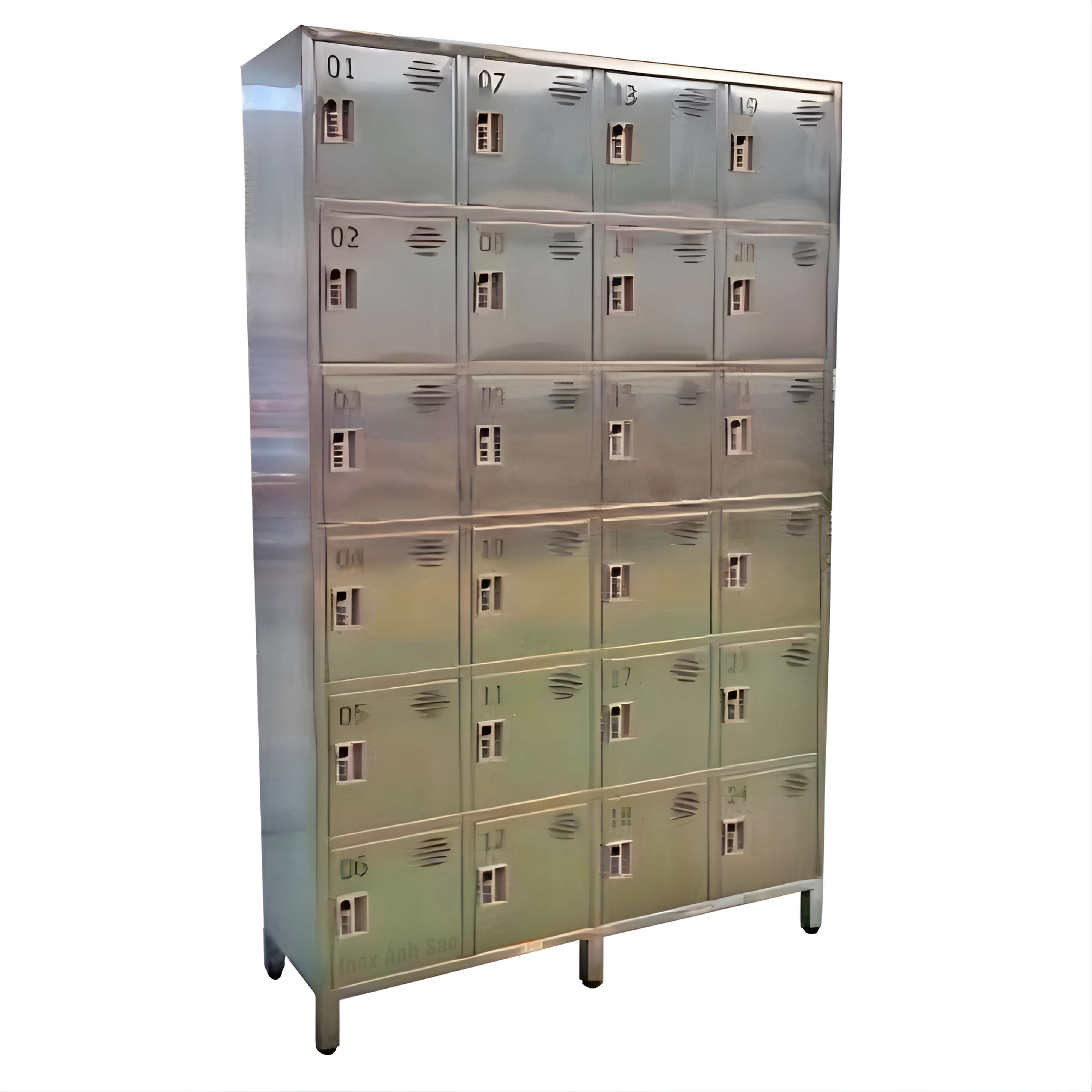 TỦ LOCKER 24 HỘC INOX XƯỚC 304 L28 | Ky | Công Ty TNHH INOX Ánh Sao