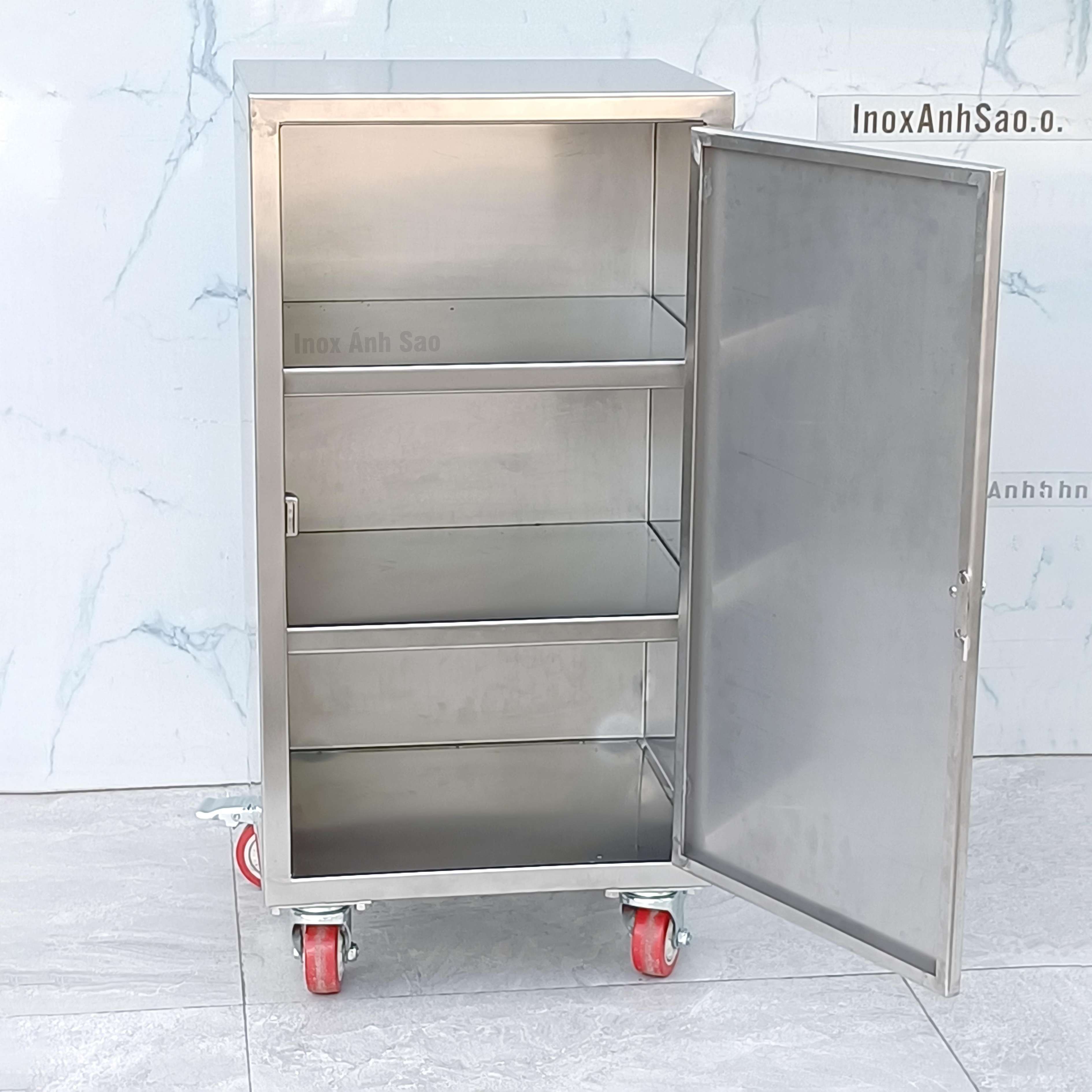 TỦ INOX 304 DI ĐỘNG Y02 | bw4 | Công Ty TNHH INOX Ánh Sao