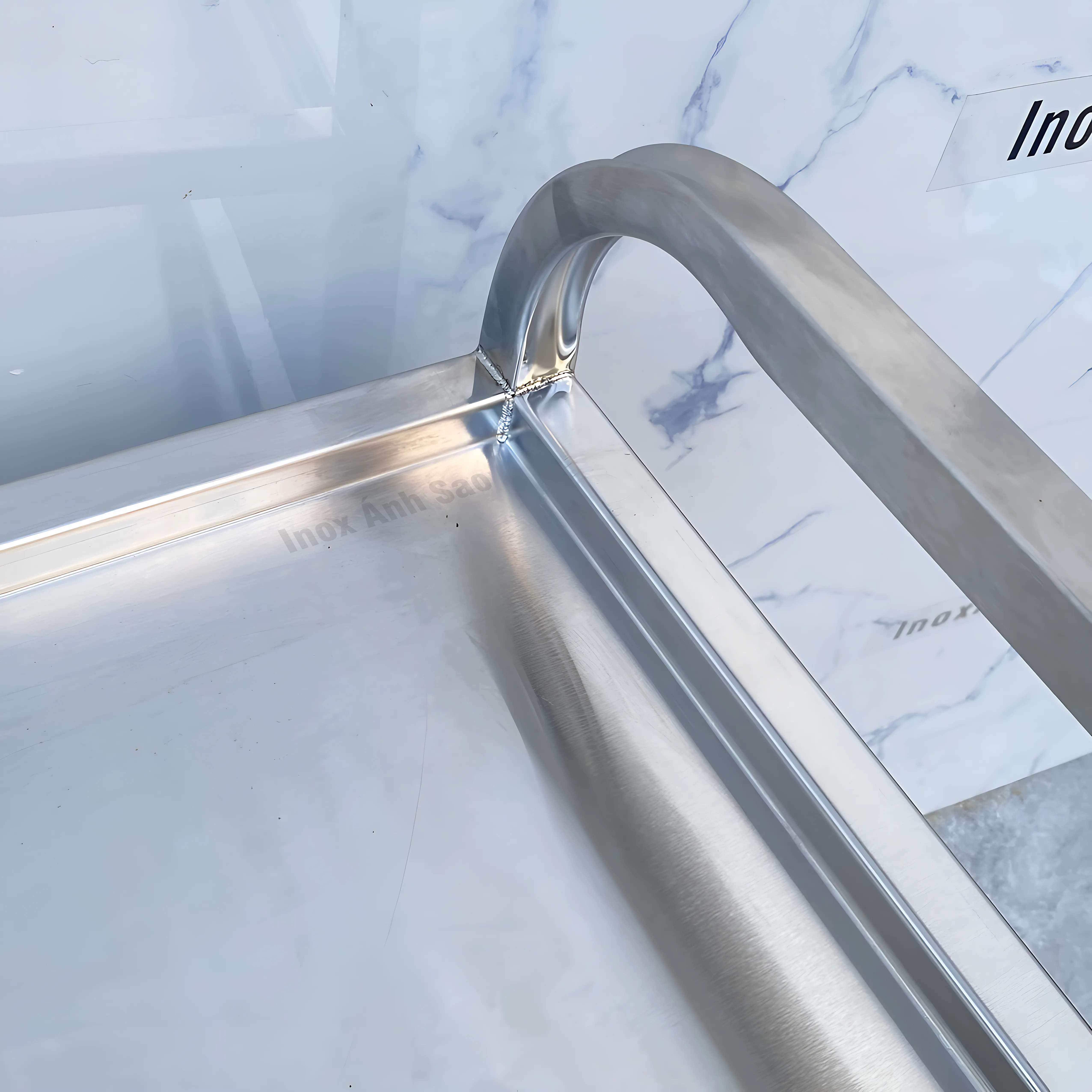 XE ĐẨY 3 TẦNG INOX 304 N37 | w3P | Công Ty TNHH INOX Ánh Sao
